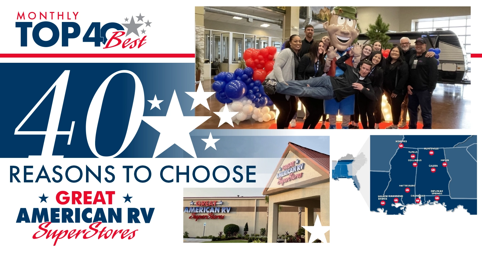 40 Reasons To Choose Great American RV - Great American RV Blog
