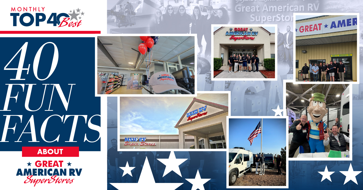 40 Fun Facts About Great American RV - Great American RV Blog